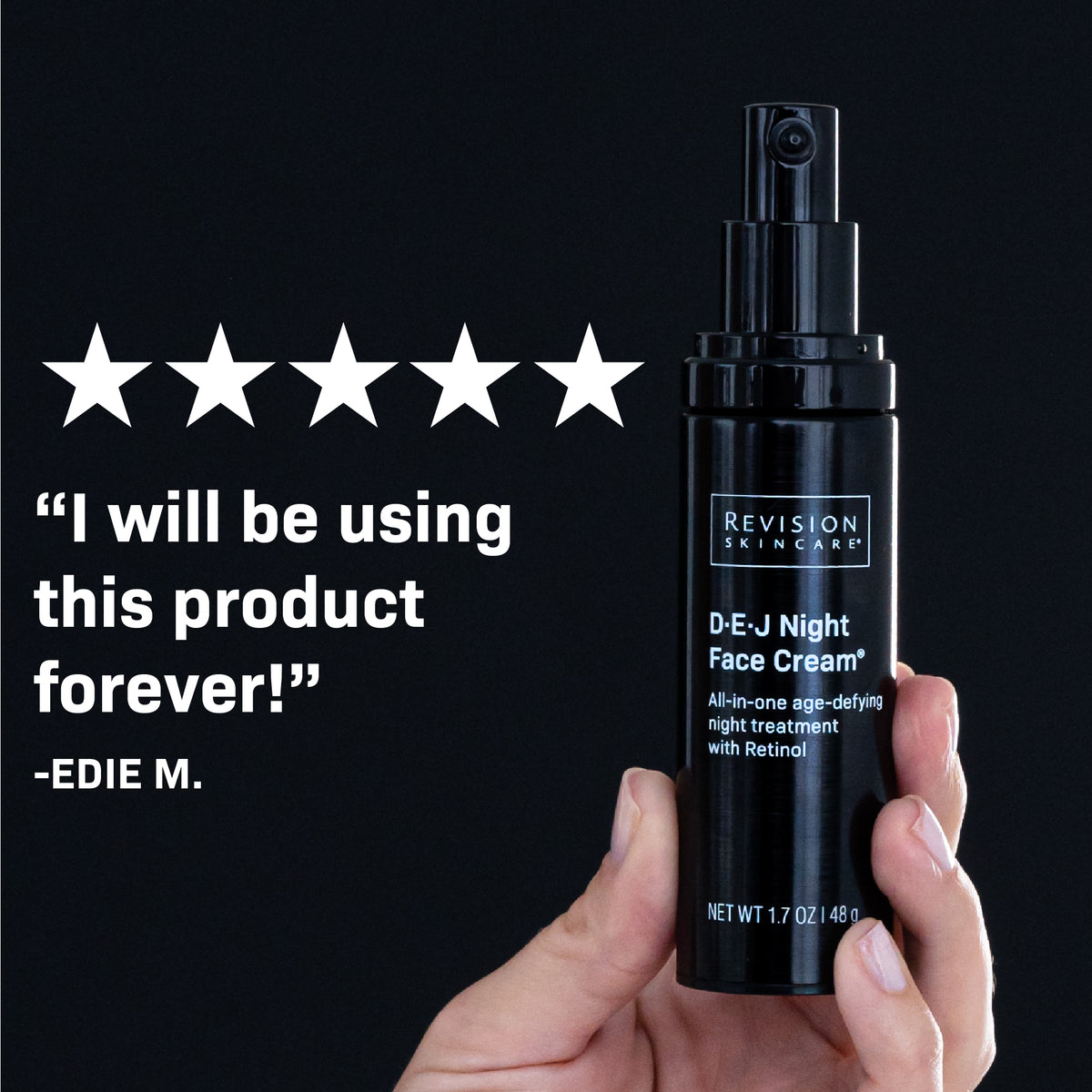 D·E·J Night Face Cream® | Revision Skincare®